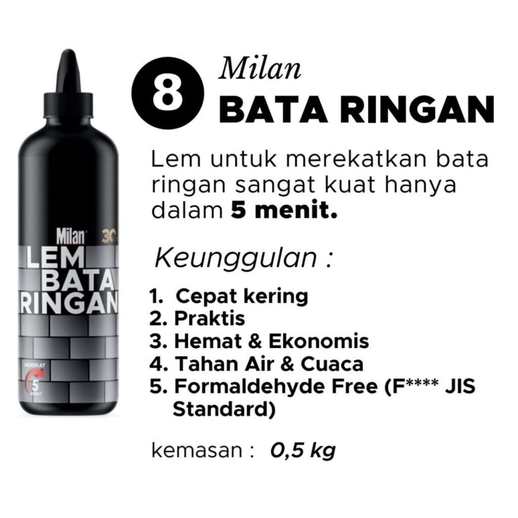 Semen Mortar Vs Lem Bata Ringan Milan!